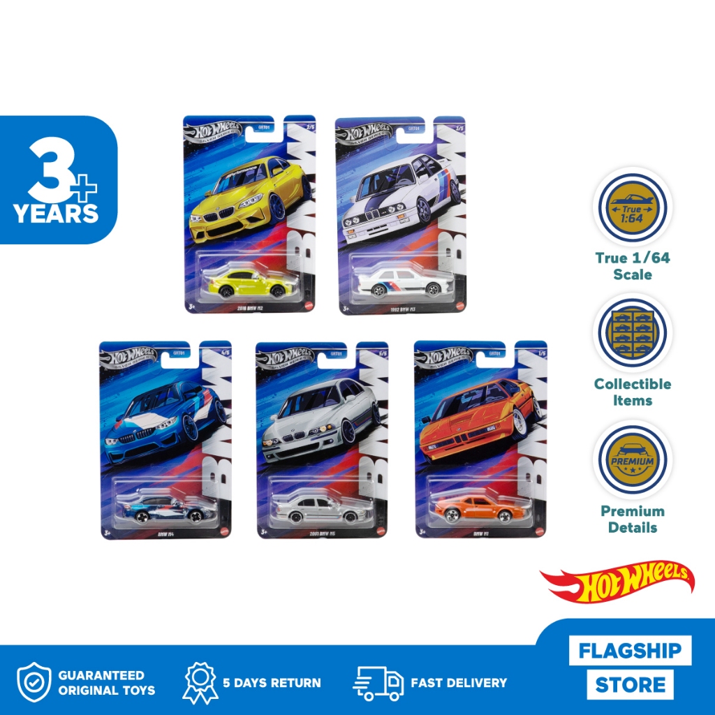 Jual Hot Wheels Silver Series BMW M Series - Mainan Mobil Balap ...
