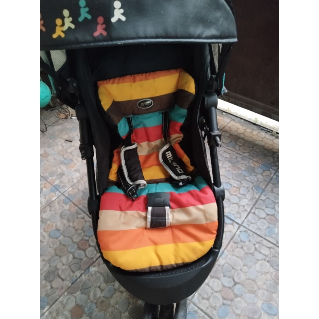 Jual Preloved Stroller Pliko Milano | Shopee Indonesia