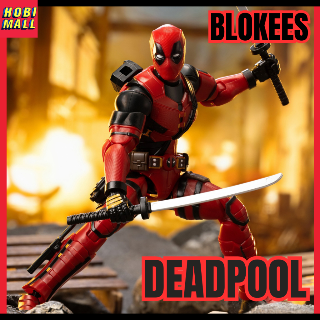 Jual Blokees Marvel Infinity Saga Classic Class 04 Deadpool Model Kit ...