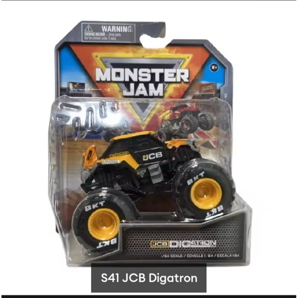 Jual monster jam jcb digatron 1:64 | Shopee Indonesia