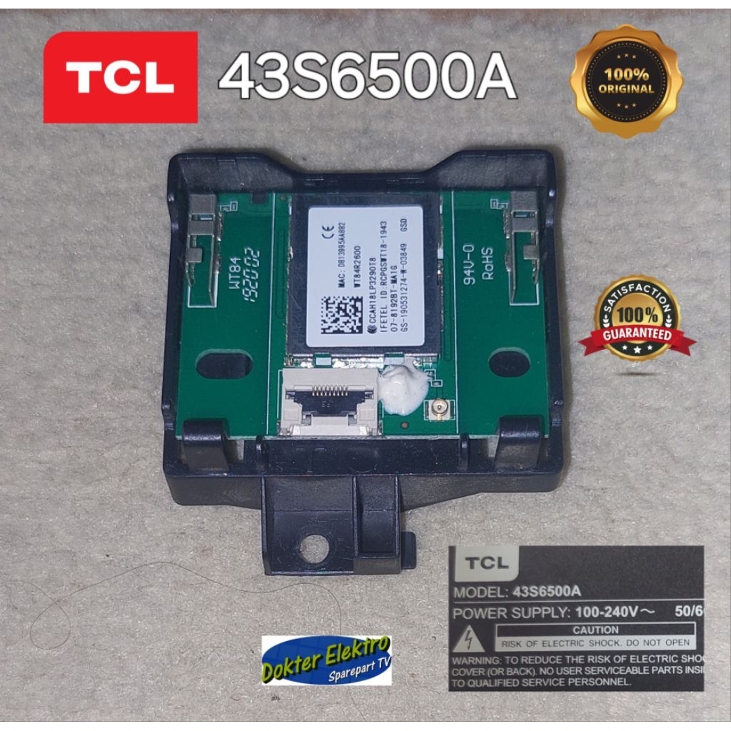 Jual MODUL WIFI TV TCL 43S6500A | Shopee Indonesia
