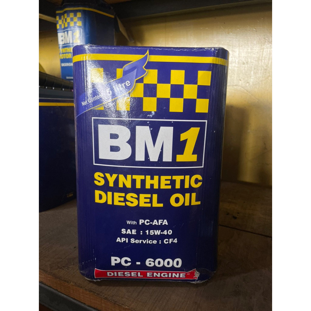 Jual BM1 pc 6000 15w-40 kemasan 5 liter | Shopee Indonesia