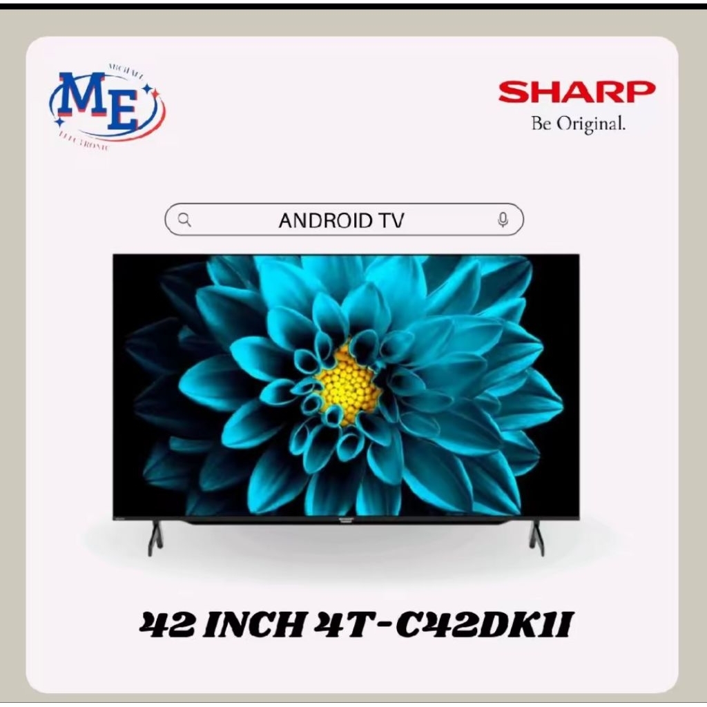 Jual SHARP LED Smart TV Android 42 Inch 4T-C42DK1I Dengan Dolby Audio ...
