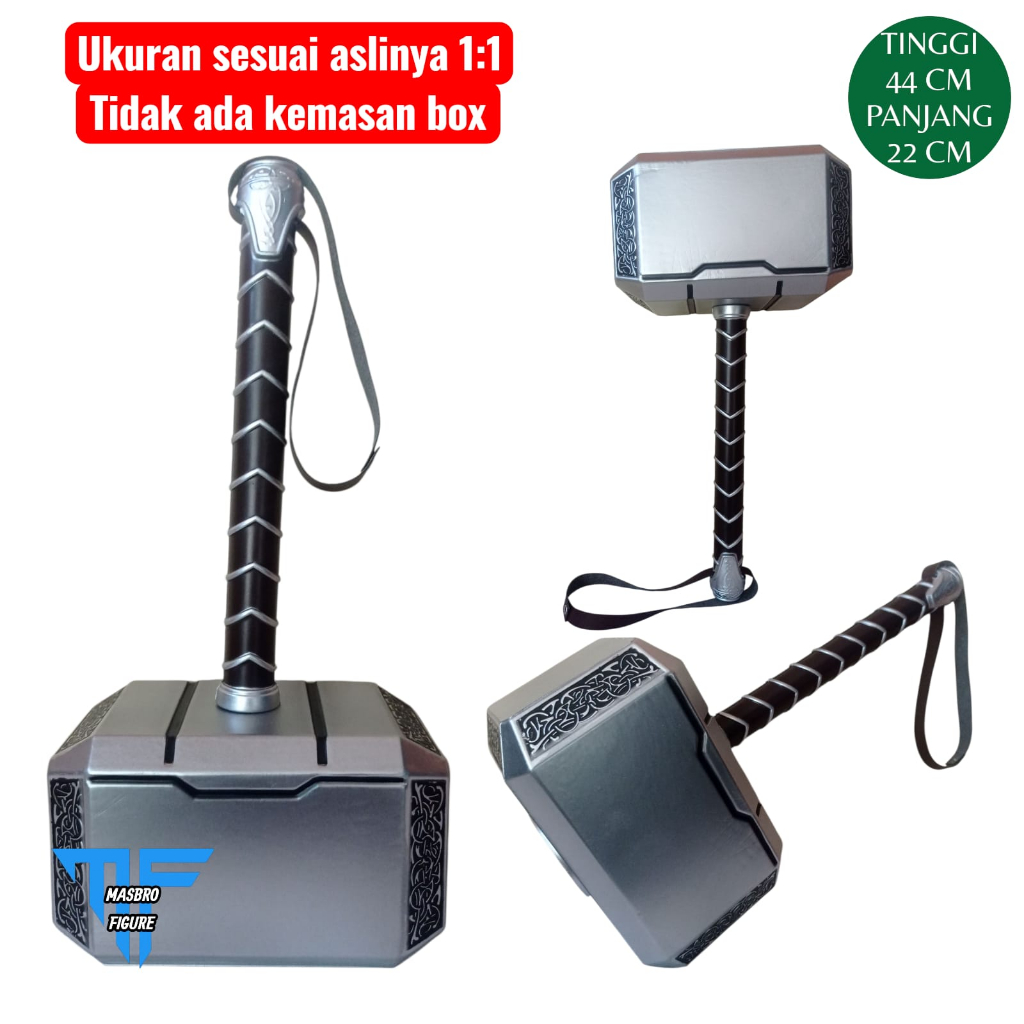 Jual Mainan PALU THOR Avengers Replica Mjolnir Thor Hammer | Shopee ...