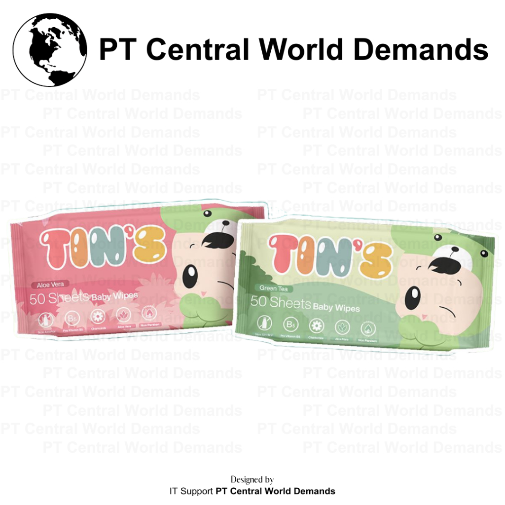 Jual TISSUE BASAH MINI KIDI TINS TISSU BASAH BAYI TINS TINS BABY WIPES ...