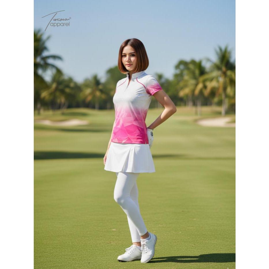 Jual Baju Golf Wanita Sport Dri Fit | Jersey Golf Premium Outdoor ...