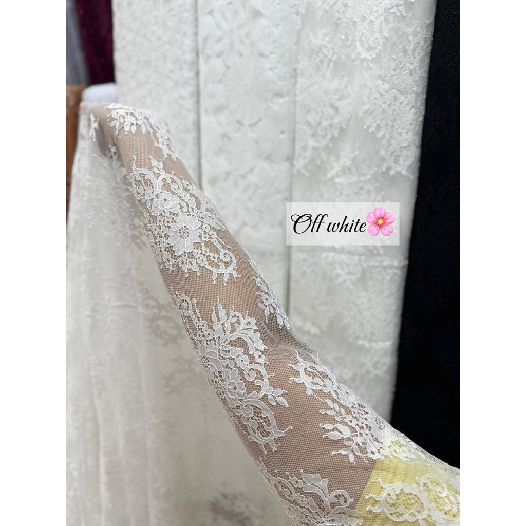 Jual kain kebaya lace import | Shopee Indonesia