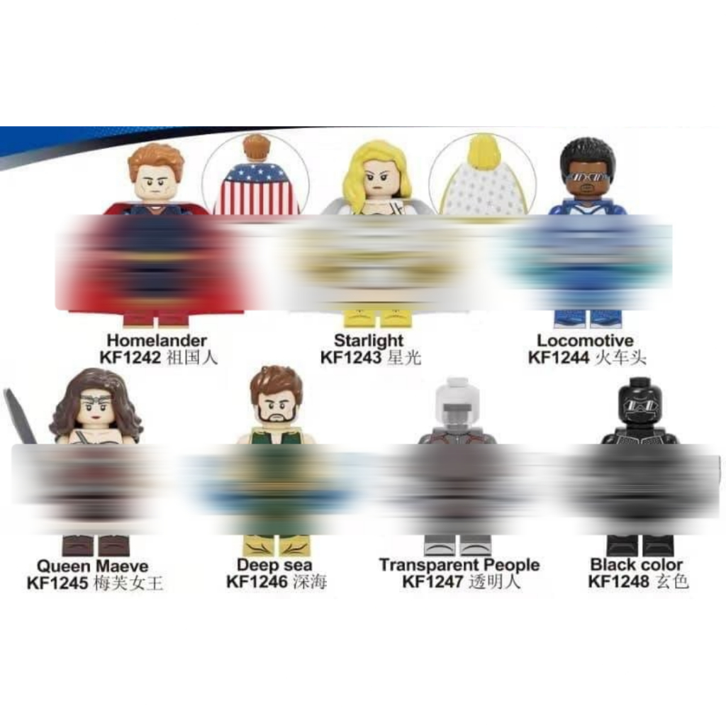Jual KF6103 The Boys Homelander Starlight A-Train Maeve The Deep ...