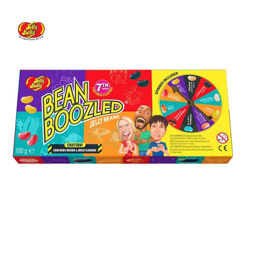Jual Permen Jelly Belly Bean Boozled Jelly Beans 7th Edition Spinner ...