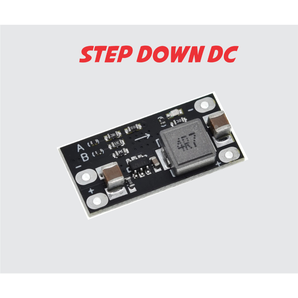 Jual Step Down Board 12V to 5V Mini DC-DC Step-Down Module 2A Supports ...