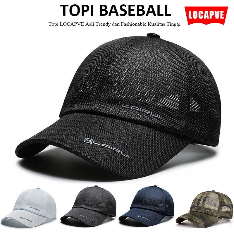 Jual LOCAPVE Topi Baseball KAIRUI mesh Cap Casual Distro Fashion Pria ...