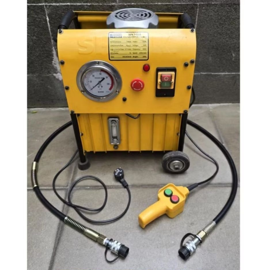 Jual 8L Electric Hydraulic Pump MN-700B Single Hidrolik Power Pack ...