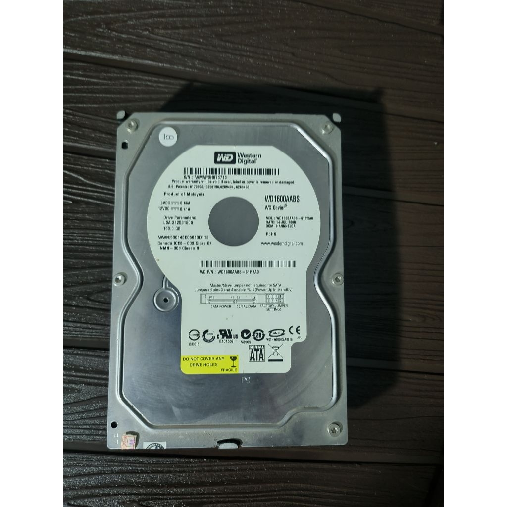 Jual HDD PC SATA 160 GB | Shopee Indonesia