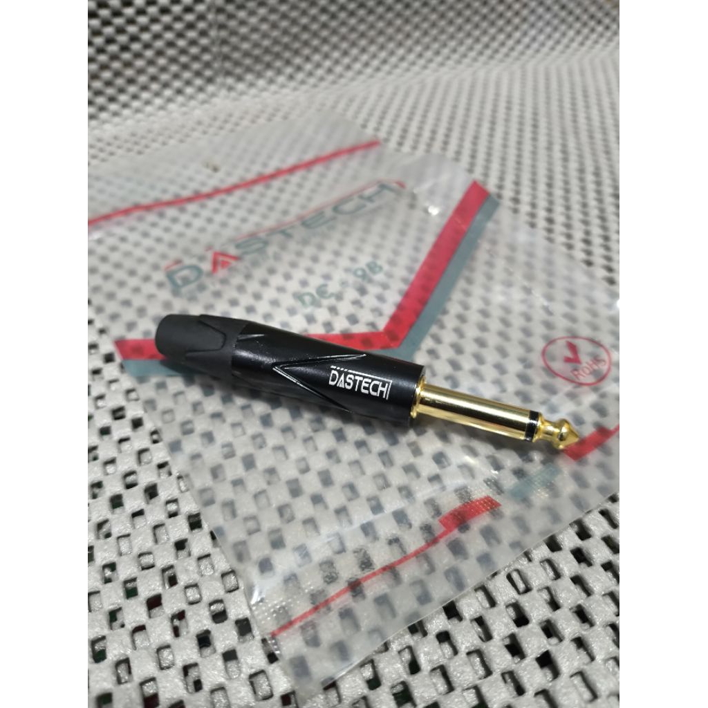 Jual Jack Jeck Akai Toa Mono DASTECH DC-9B DC9B Kuningan 6,5mm 6,5 mm 6 ...