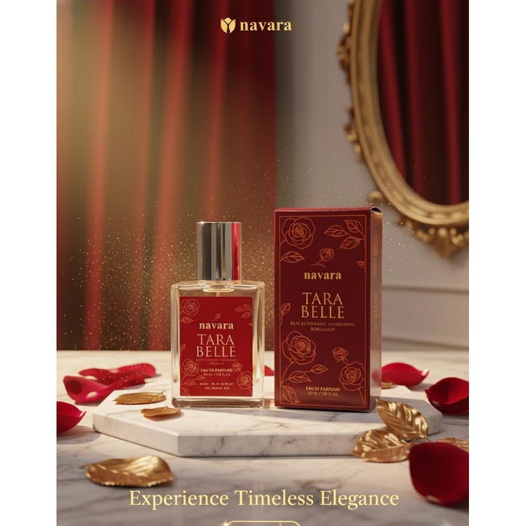Jual [navara] TARA BELLE - 35ml BPOM eau de parfume Classy Elegant ...
