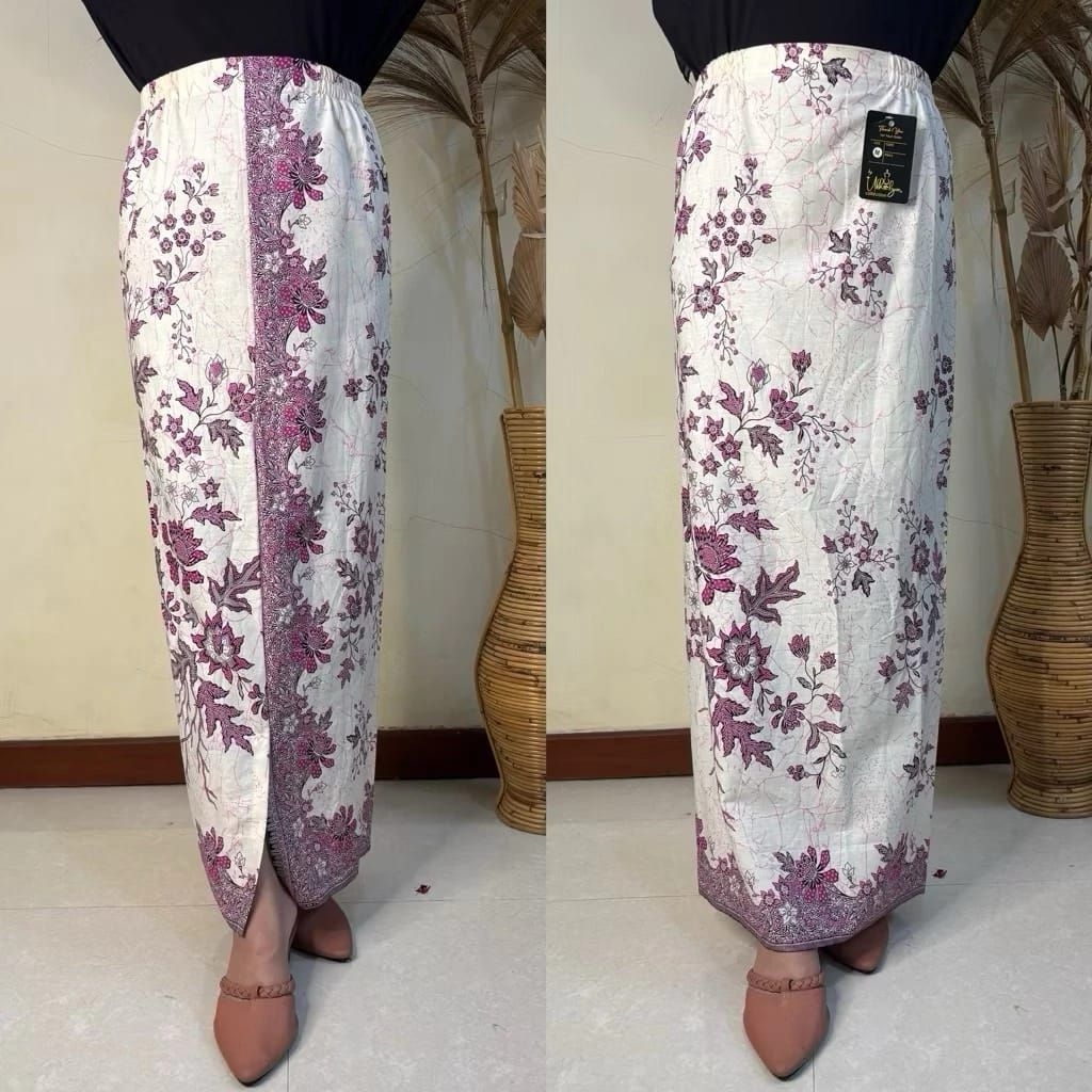 Jual HSN - Rok Batik Span Bawahan Kebaya Outfit Kondangan Katun ...