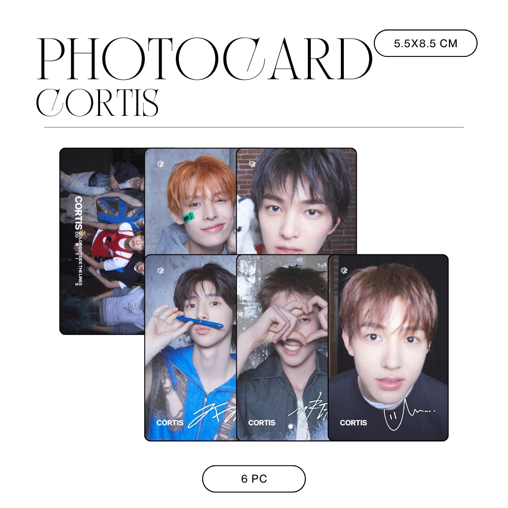 Jual PHOTOCARD CORTIS SCENE 6 PCS KPOP CARDS UNOFFICIAL JAMES JUHOON ...