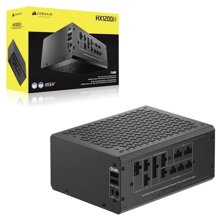 Jual PSU Corsair HX1200i SHIFT Fully 1200W Modular Platinum ATX Power ...