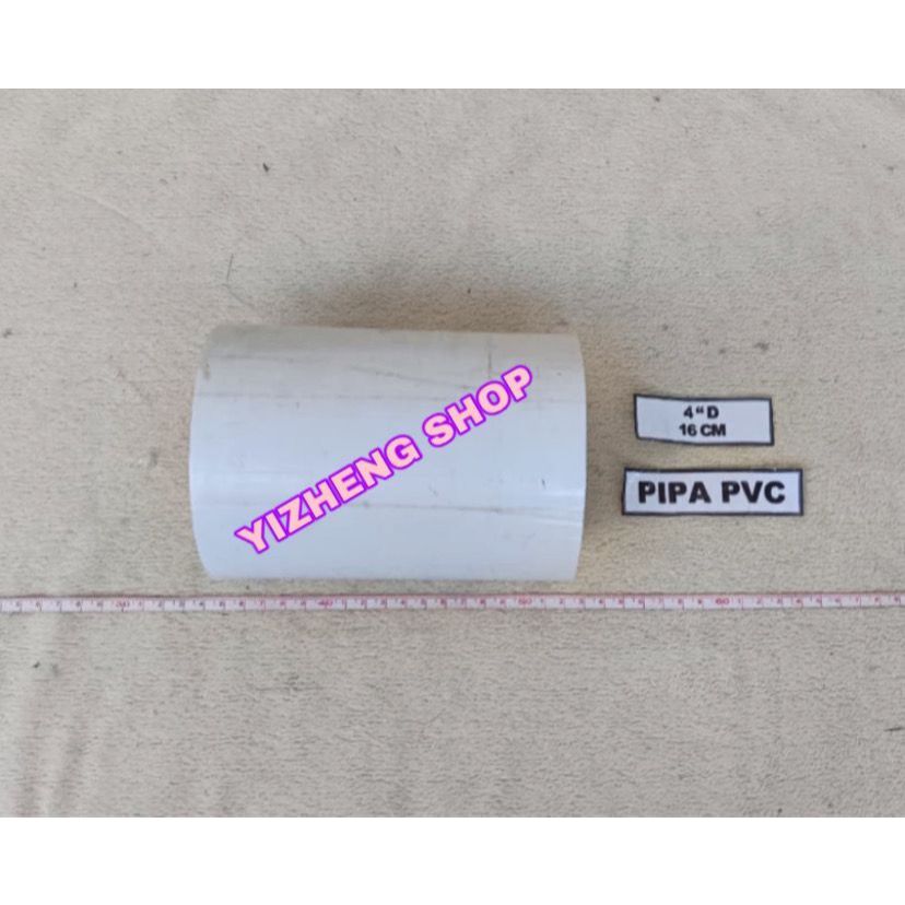 Jual PIPA PVC 4 INCH TYPE D PUTIH 16 CM | Shopee Indonesia