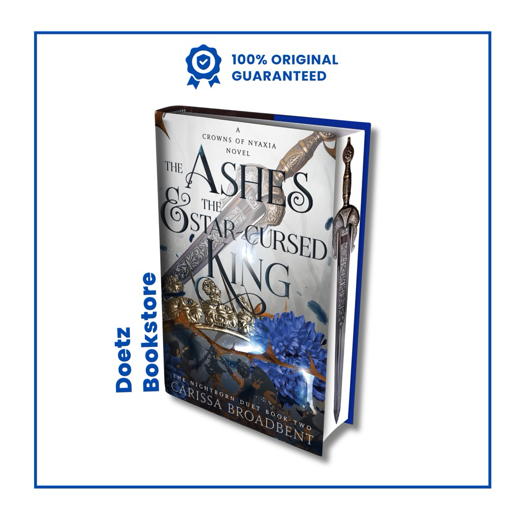 Jual The Ashes and The Star Cursed King by Carissa Broadbent (Sprayed ...