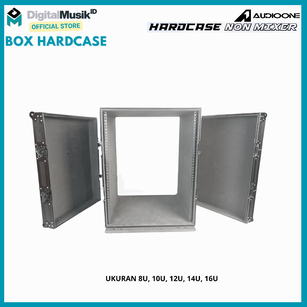 Jual DIGITAL MUSIK Box Hardcase Non Mixer 8U 10U 12U 14U 16U Rak Box ...