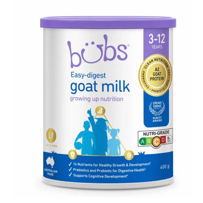 Jual Bubs Organic Australian Goat Milk Stage 4 Junior Nutrition Drink ...