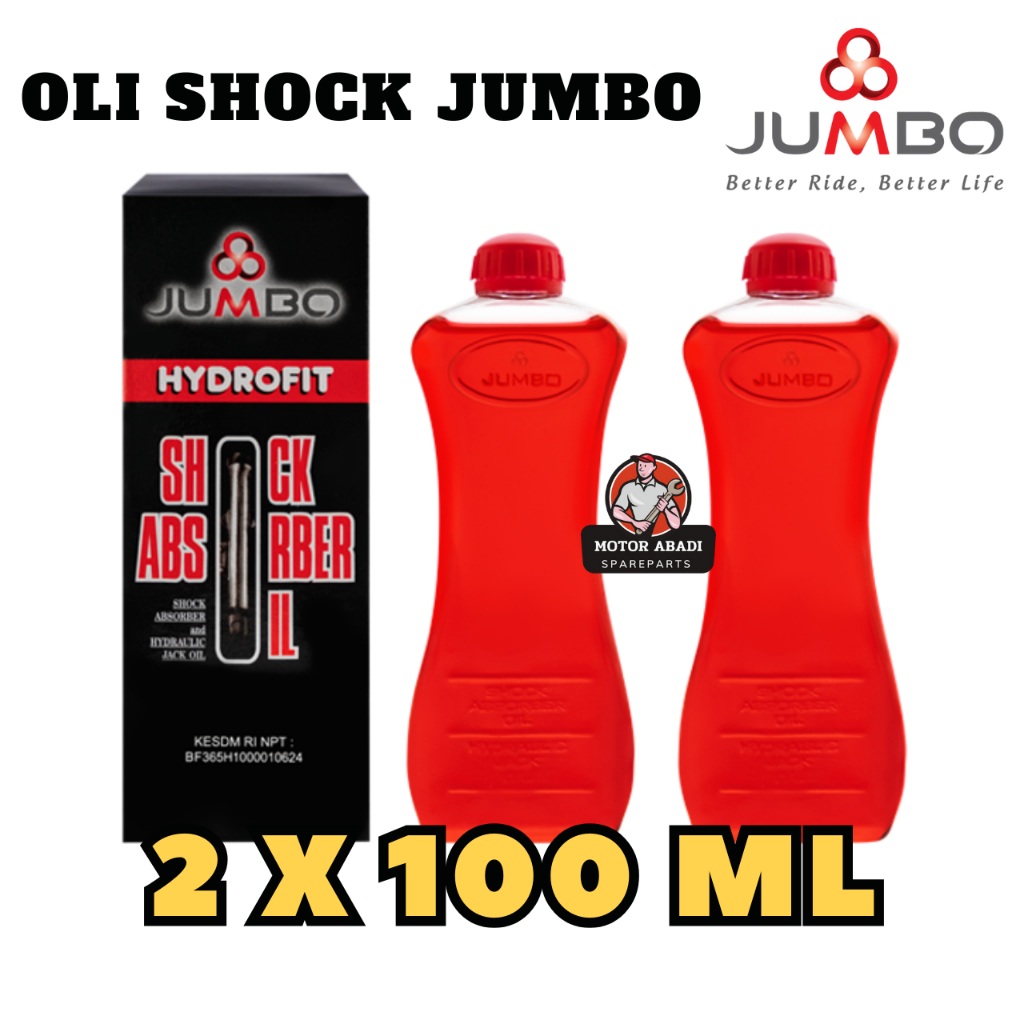 Jual Oli Shock Oil Shock Jumbo Hydrofit Absorber 2 Pcs 200 ML | Shopee ...
