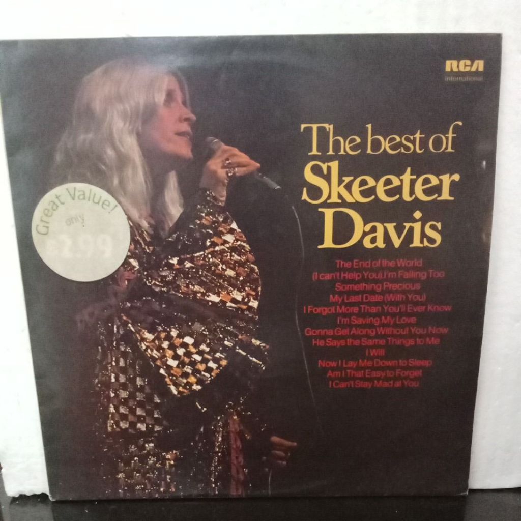 Jual Vinyl Piringan Hitam 12 inch Skeeter Davis - The Best Of Skeeter ...