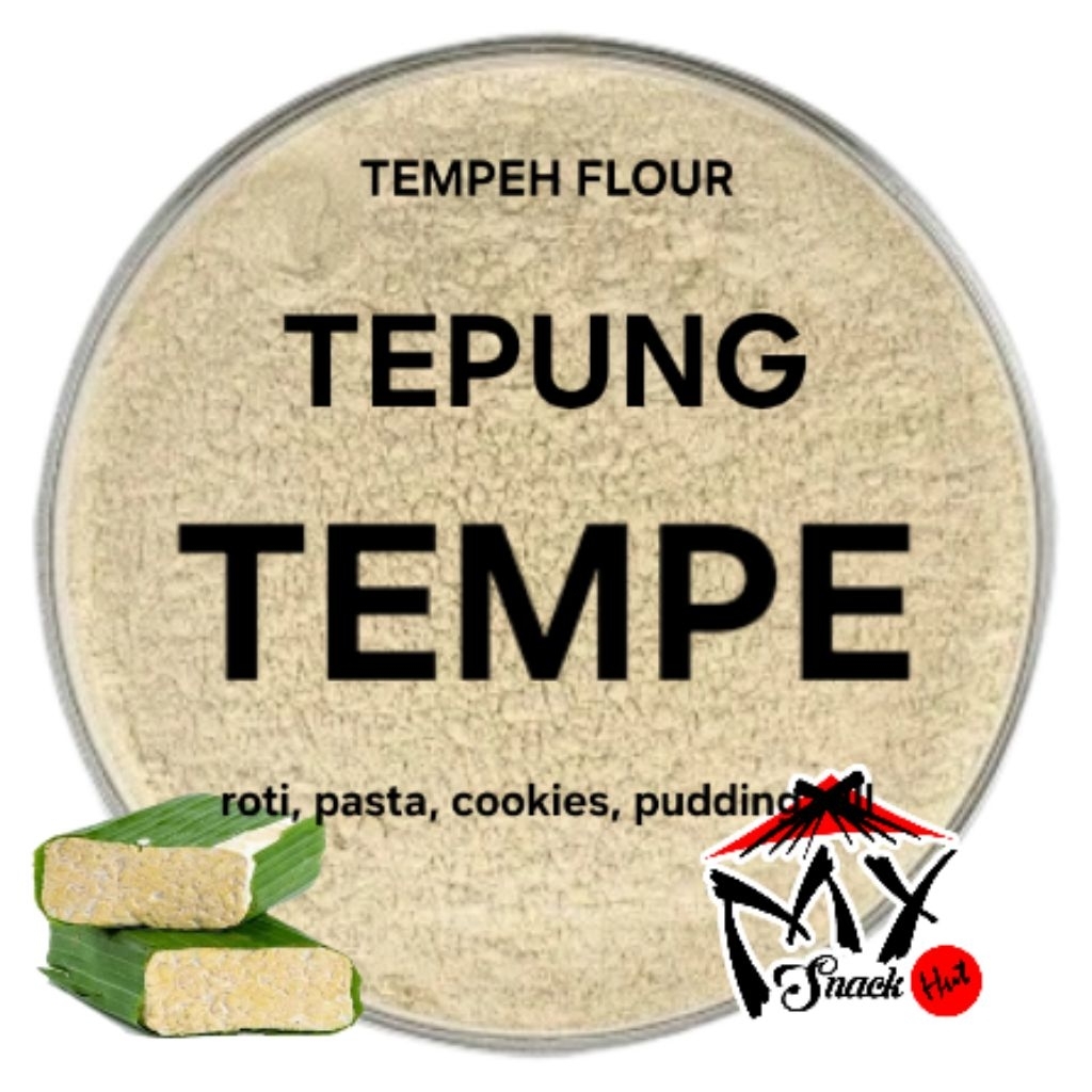 Jual TEPUNG TEMPE 100GR TEMPEH SOY BEAN KEDELAI ROTI KUE PASTA COOKIES ...