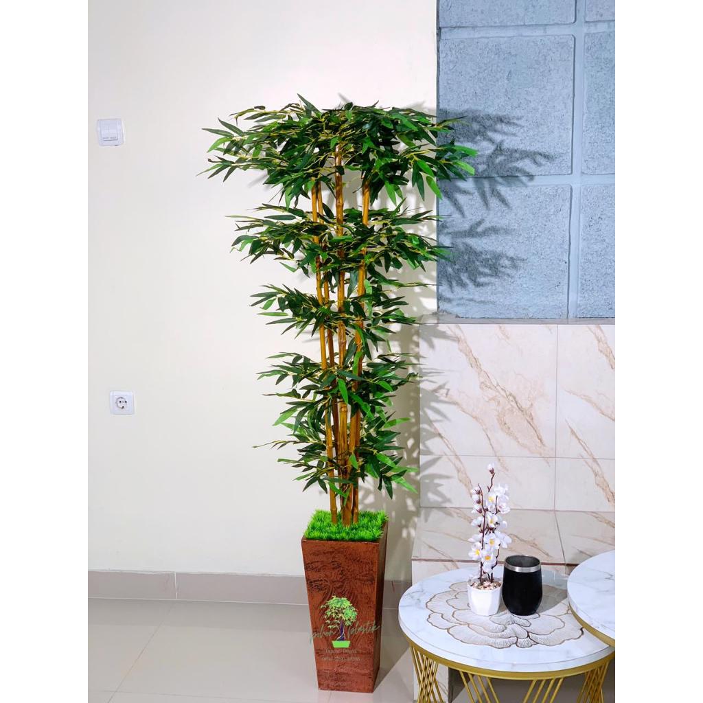 Jual Pohon Bambu Artificial 150cm Hiasan Dekorasi Rumah Pohon Pojok ...