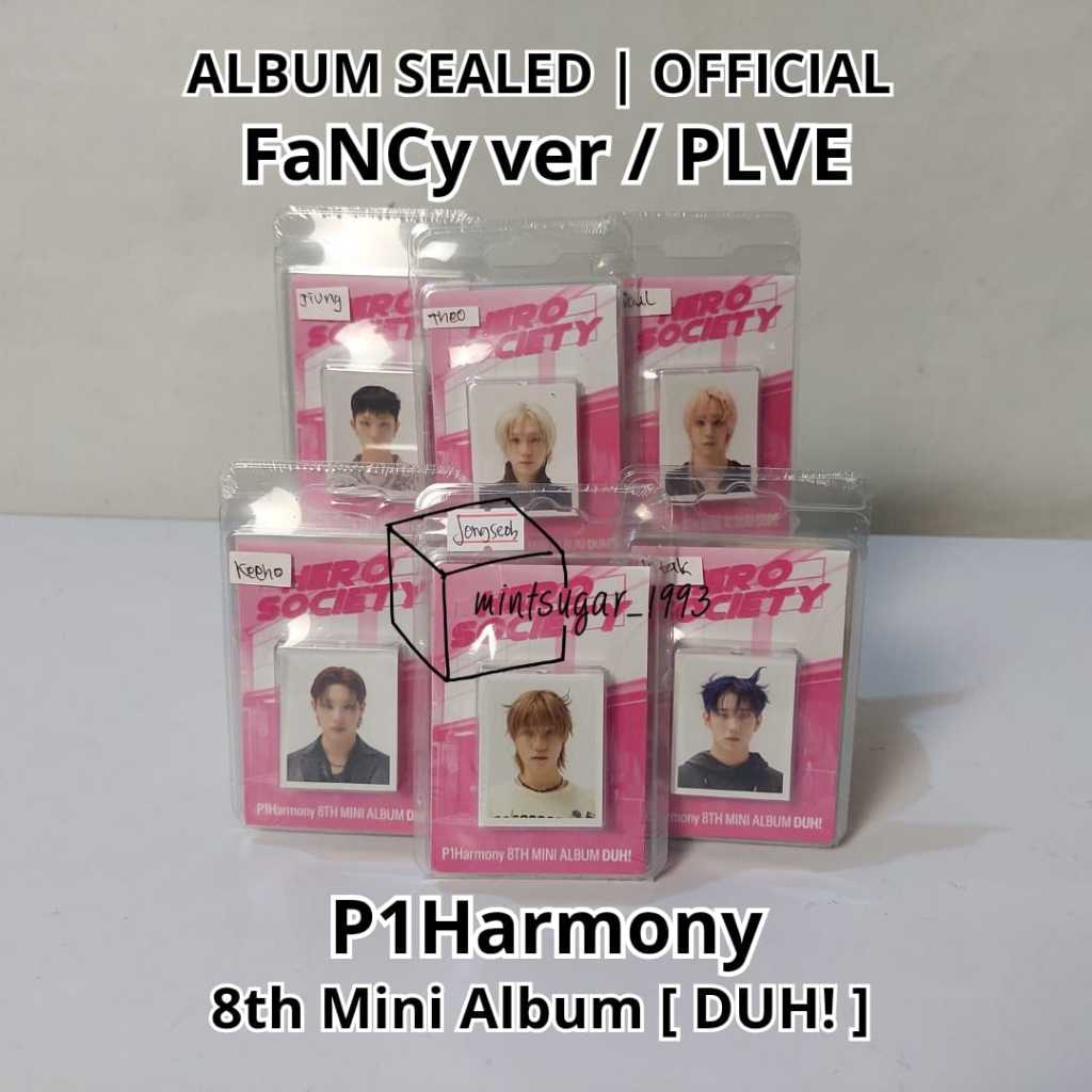 Jual [ READY SEALED ] P1Harmony - 8th Mini Album [ DUH! ] ( FaNCy ver ...