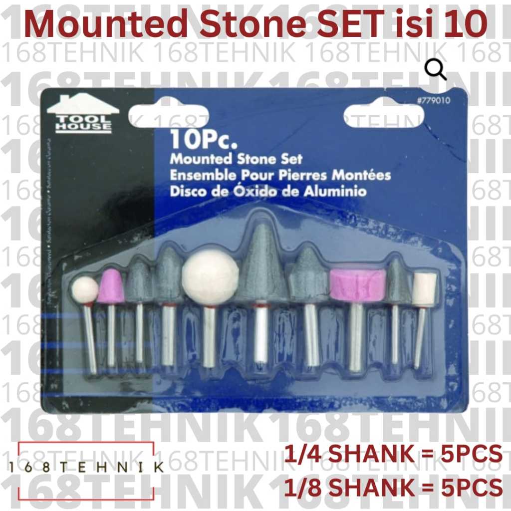 Jual MOUNTED STONE SET 10PCS / BATU OSCO SET / BATU GERINDA POLES ...