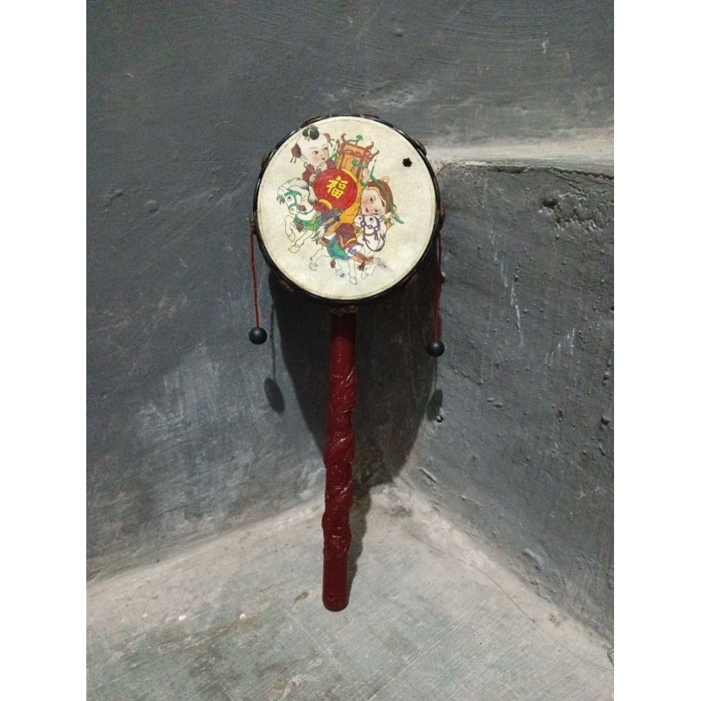 Jual Mainan Vintage Instrument Chinese Hand Drum (Bekas) | Shopee Indonesia