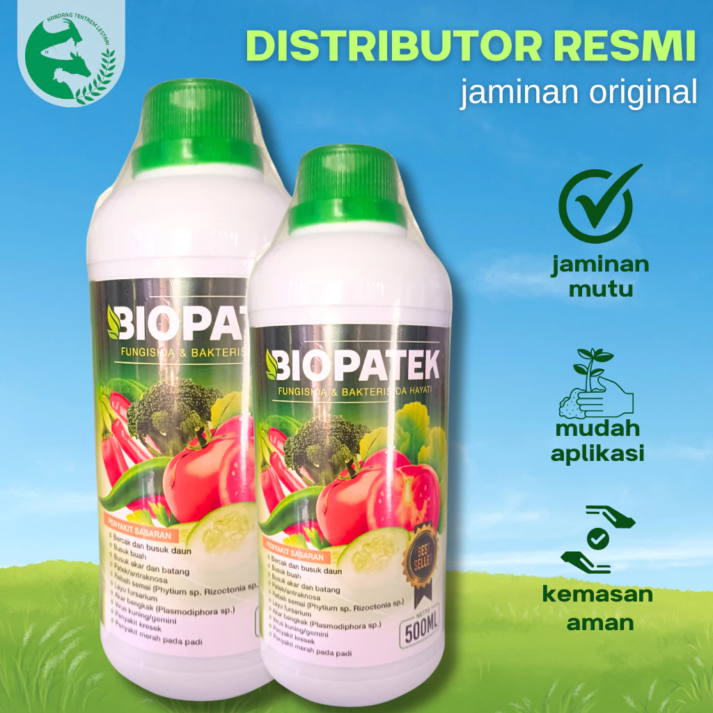 Jual BIOPATEK PREMIUM Obat Bercak Daun Busuk Buah Cabe 500ML - 1 LITER ...