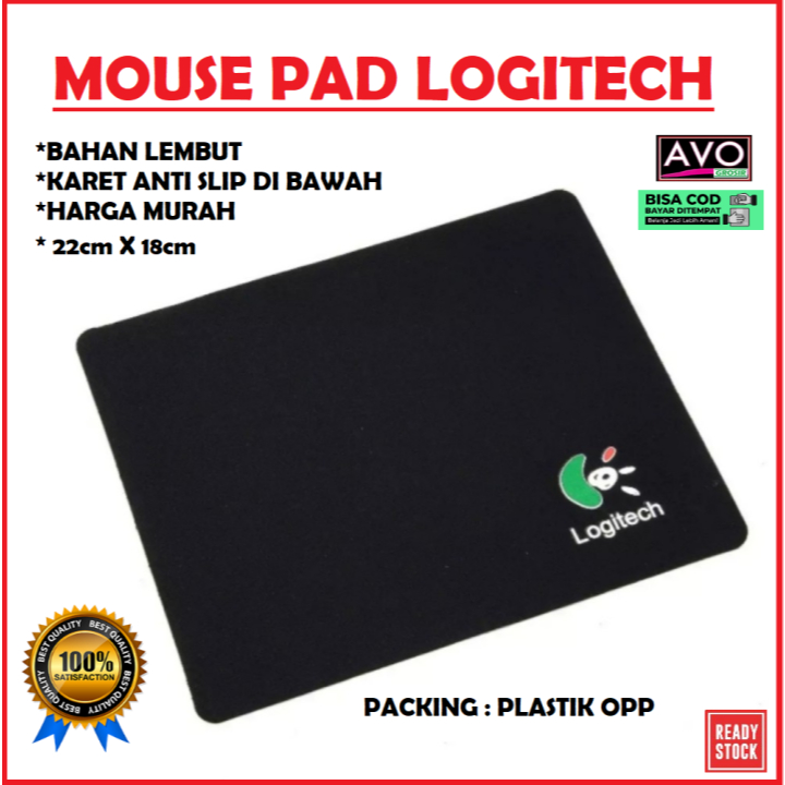 Jual Mousepad Alas Tatakan Mouse Murah Rapi Kemasan Logi Mouse Pad ...