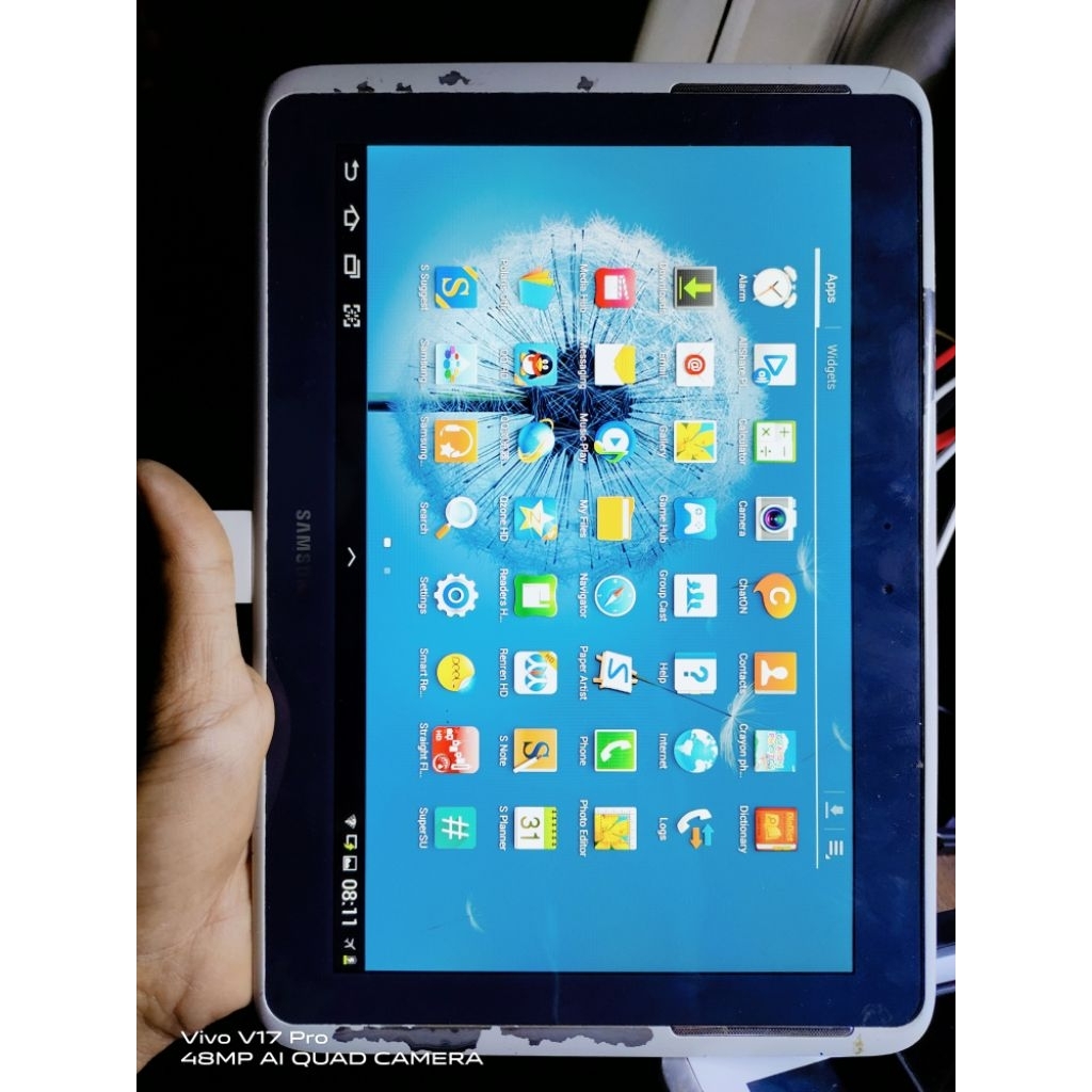 Jual Unit Tablet Samsung Tab Note 10.1" N8000 3G Normal Minus Bisa ...