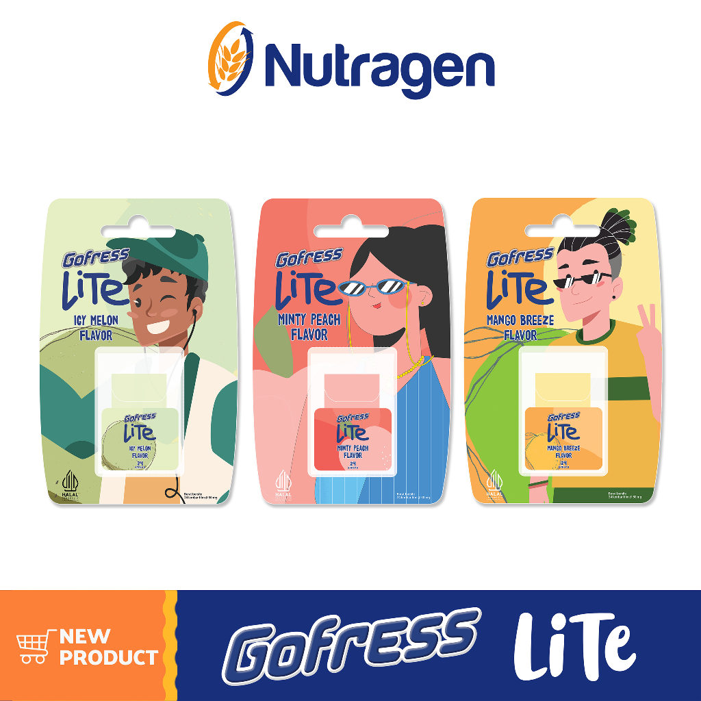 Jual Gofress Lite Permen Tipis Penyegar Nafas (New Produk ) | Shopee ...