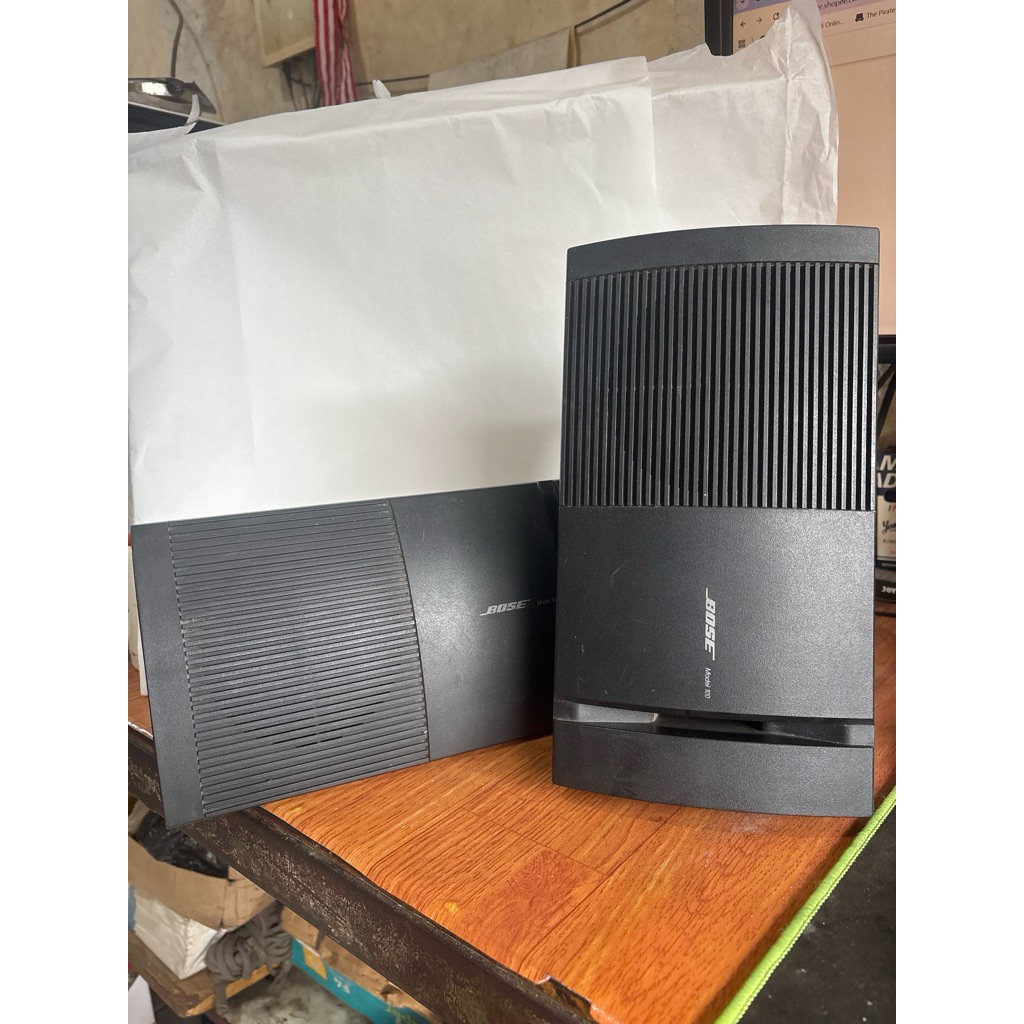 Jual Speaker Bose M 100 untuk home theater/stereo, belum pernah service ...