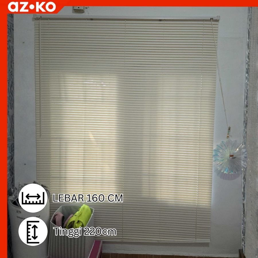 Jual Forhom 160x220 Cm Venetian Blind 25 Mm Original By Azko | Shopee ...