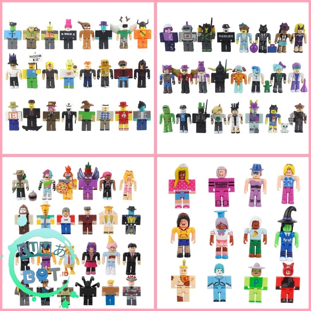 Jual Mainan Roblox Paketan (Random) untuk topping kue ulang tahun ...