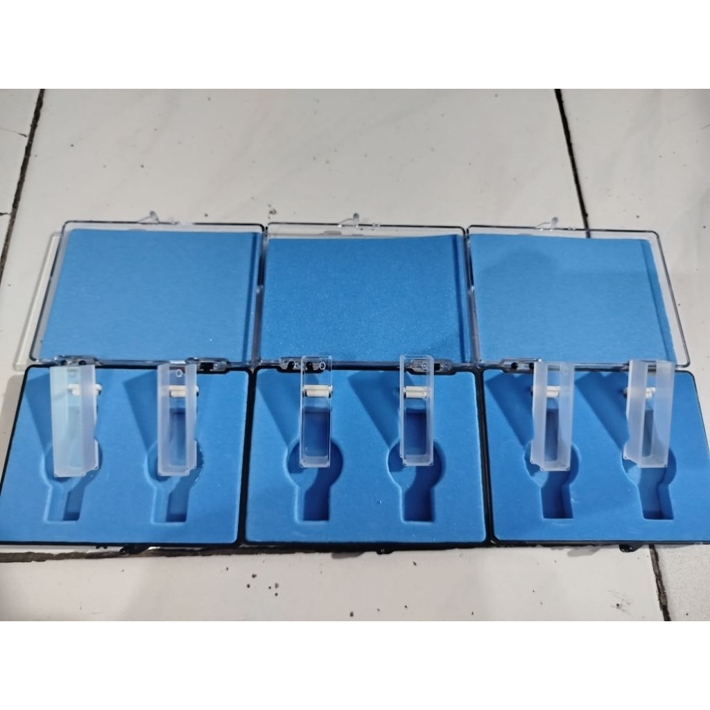 Jual Kuvet Kuarsa Quartz Spektrofotometri UV VIS 10mm | Shopee Indonesia