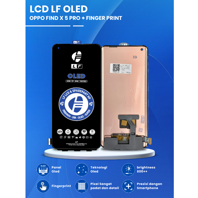 Jual LF - LCD OPPO FIND X 5 PRO OLED FULLSET TOUCHSCREEN | Shopee Indonesia