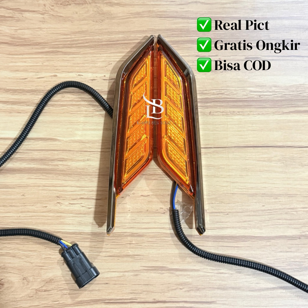 Jual Lampu Samping Jetbus 5 // Lampu Sein JB5 // Lampu Reting Jetbus 5 ...