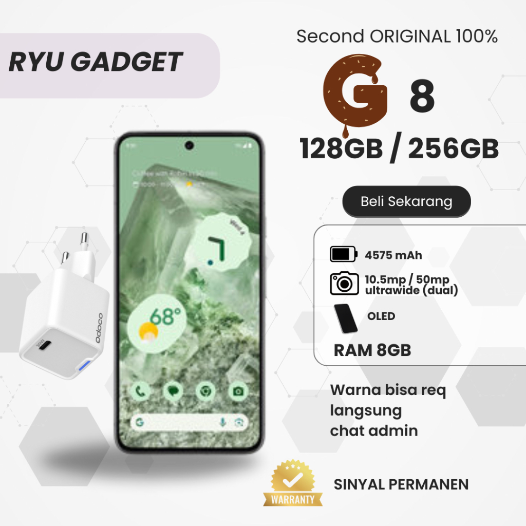 Jual JUAL HP ANDROID P 8 internal 128gb - free kepala casan ...