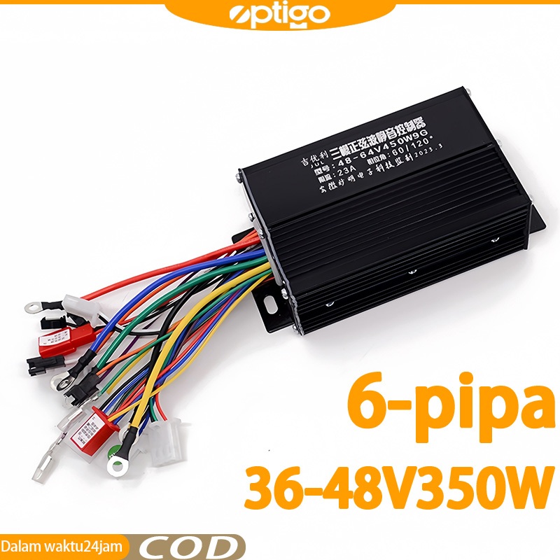 Jual CONTROLLER SEPEDA LISTRIK UNIVERSAL 36V-48V 350W KONTROLER ...