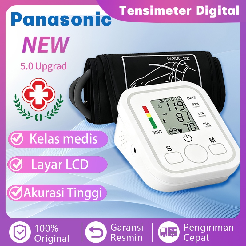 Jual merek-Alat Cek Pengukur Tekanan Tensi Darah Digital Tensimeter ...