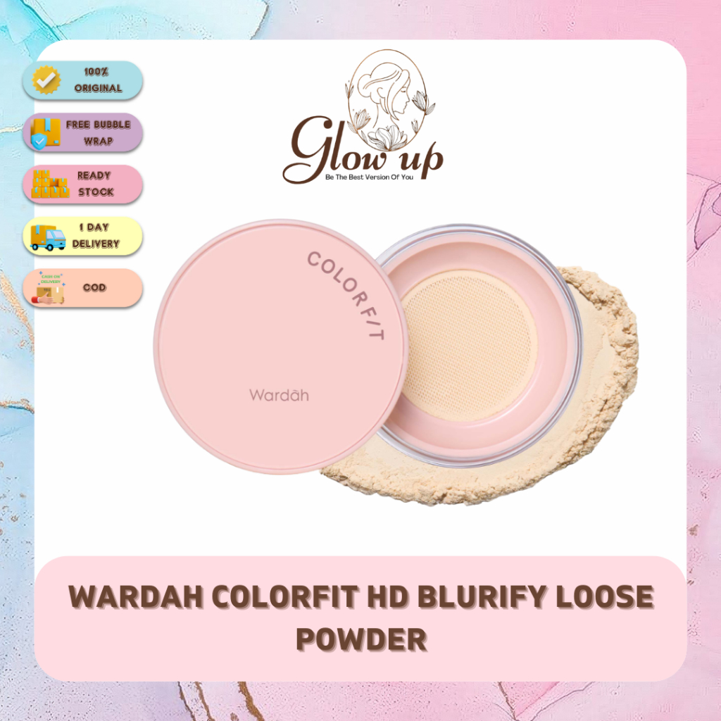 Jual NEW! WARDAH Colorfit HD Blurify Loose Powder - Bedak Tabur Tahan ...