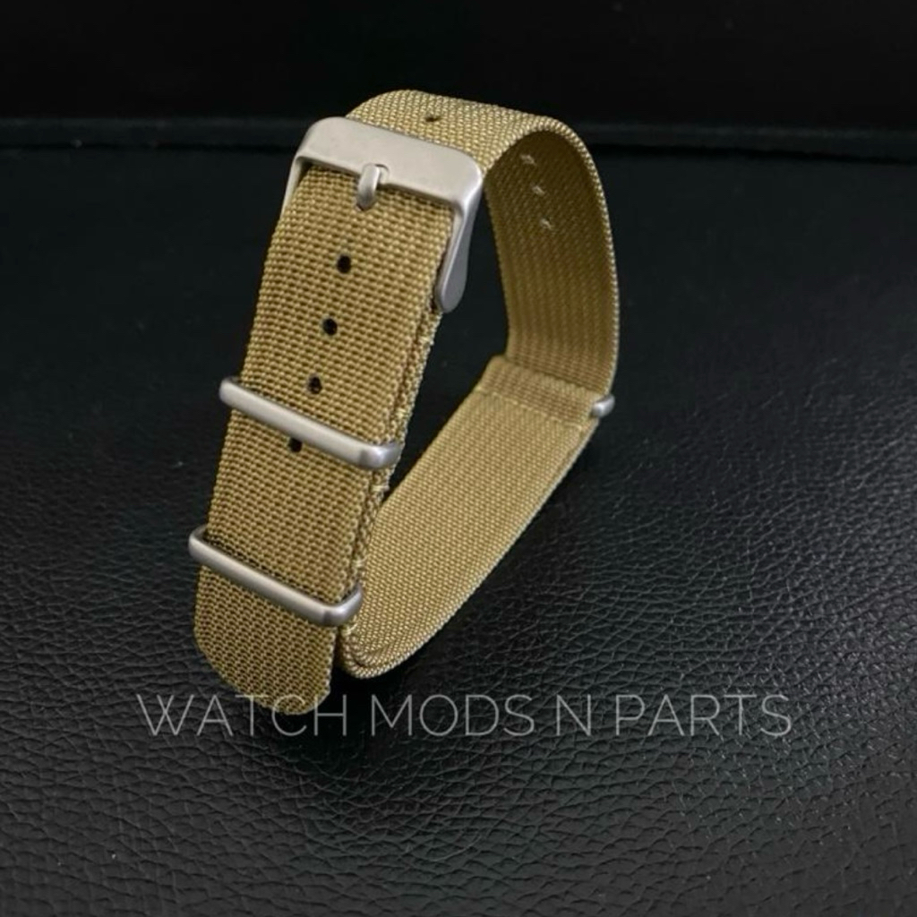 Jual WMNP KH Tali jam nato Strong Buckle, Ribbed Nato Strap premium ...