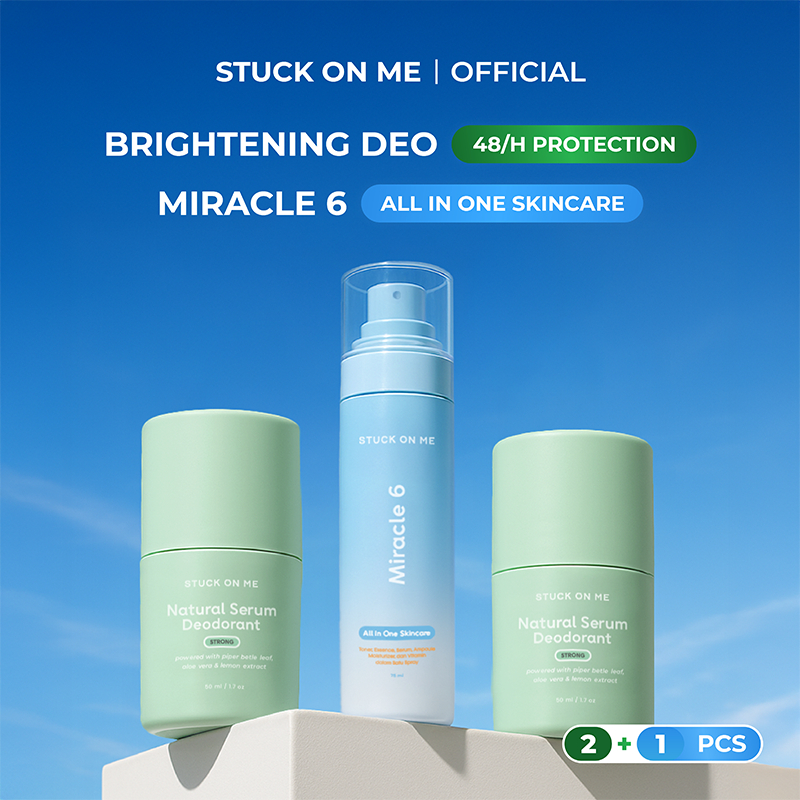 Jual Stuck On Me - Paket Bundle Natural Serum Deodorant Antiperspirant ...
