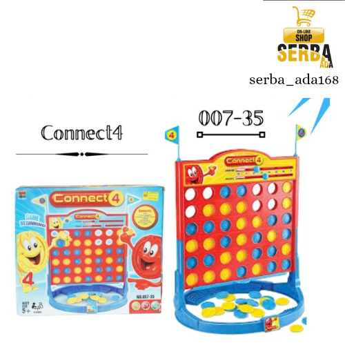 Jual CONNECT 4 MAINAN BINGO LINE UP 4 - HUBUNGKAN EMPAT TERMURAH READY ...